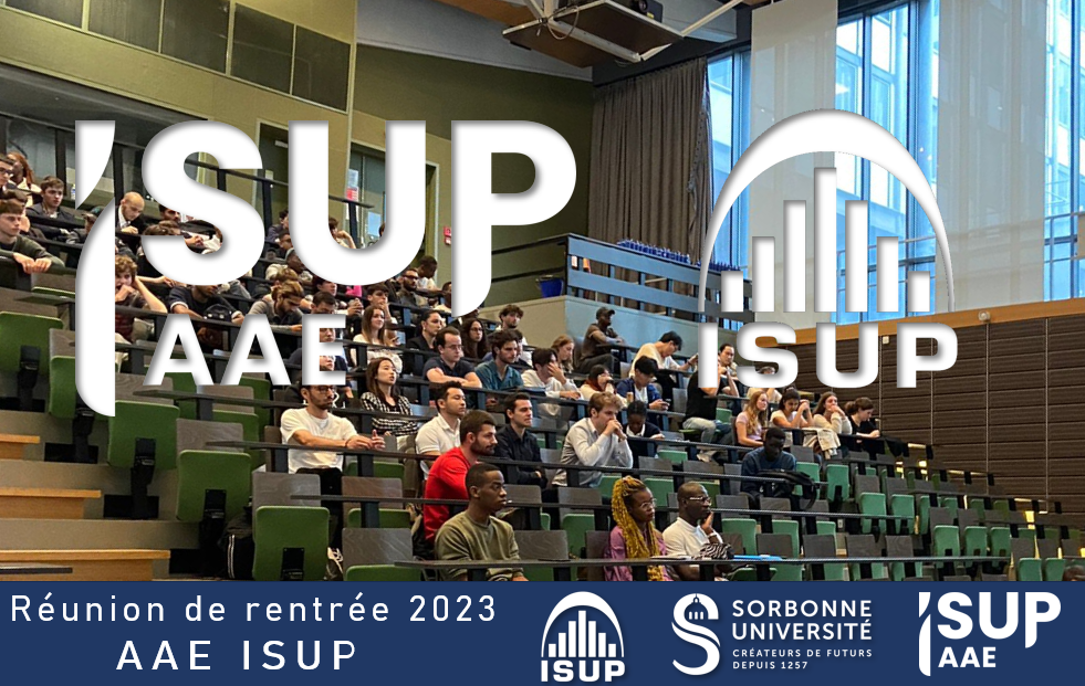 AAE ISUP - réunion de rentrée ISUP 2023
