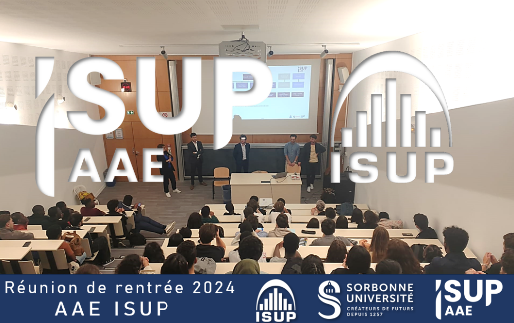 AAE ISUP - réunion de rentrée ISUP 2024